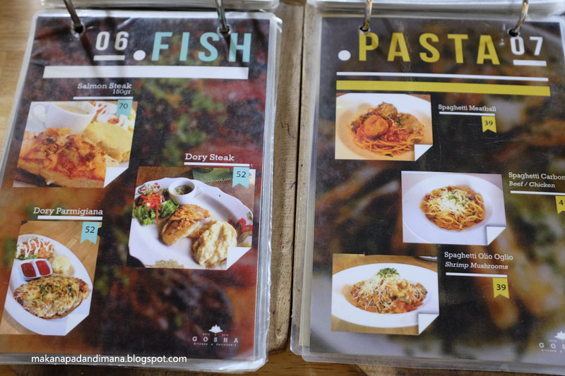 Daftar Menu Gosha Kitchen & Patisserie Bali - Makan apa dan dimana?