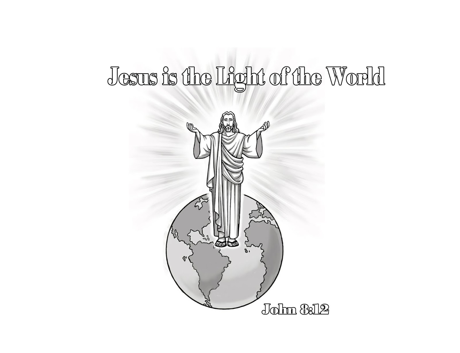 Sunday School Fun: Jesus is the Light of the World