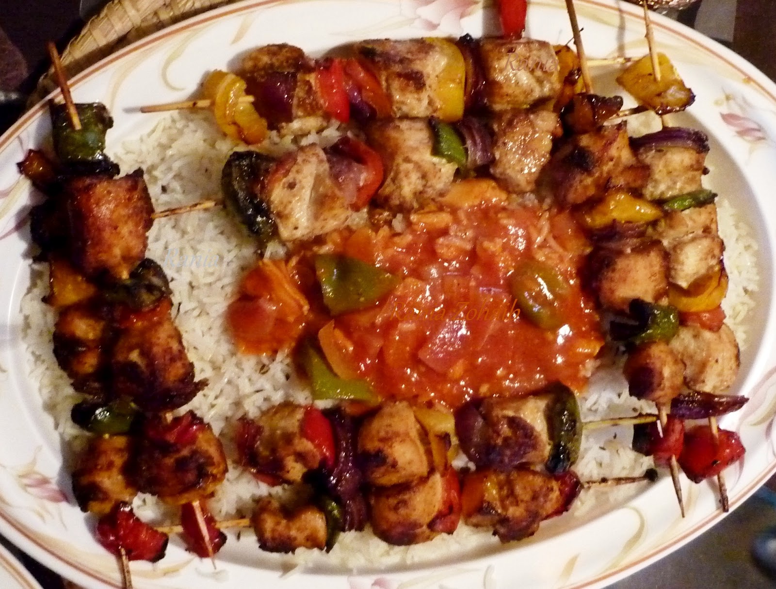 Rania @ Work with sugar'n spice: Chicken Shashlik