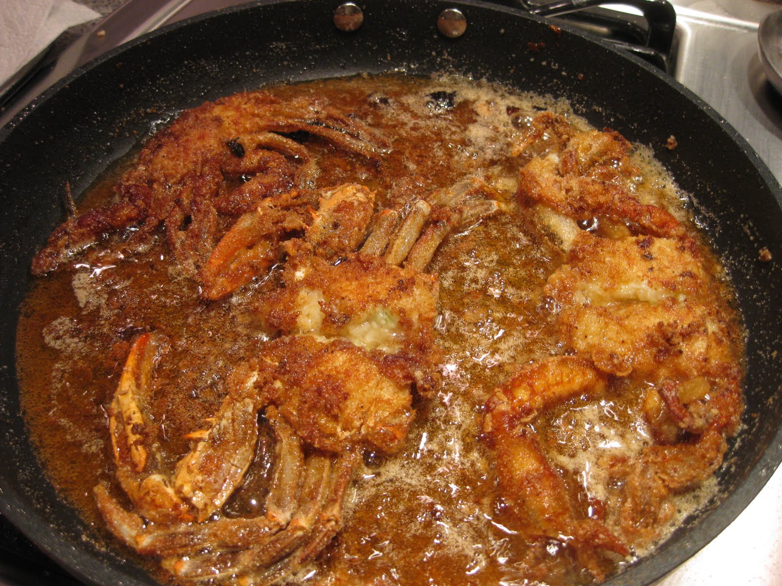 Dinner at Christina's: Softshell Crabs
