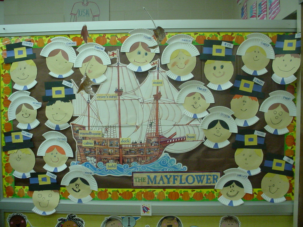 Diary of a First Grade Teacher: Paperplate Pilgrims