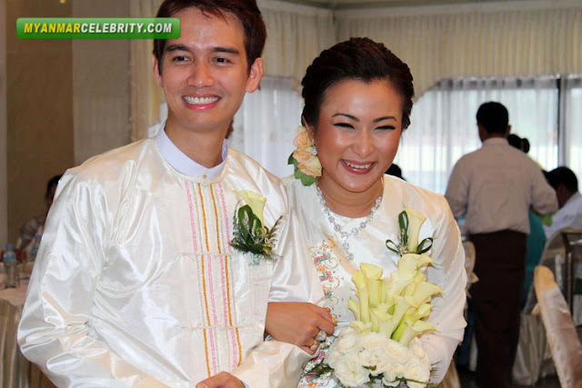 Wedding Ceremony of Vocalist Ye Lay & Aye Mya Aung | Myanmar Celebrity ...