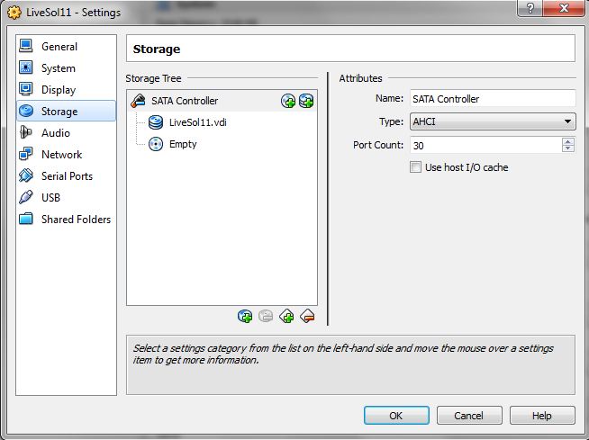 Apps DBA Workshop: Using Solaris 11 Live Media in Oracle Virtual Box