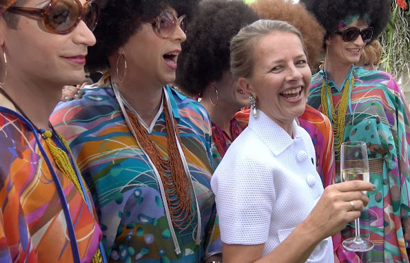 Princess Mabel attends Amsterdamdiner 2016 charity event