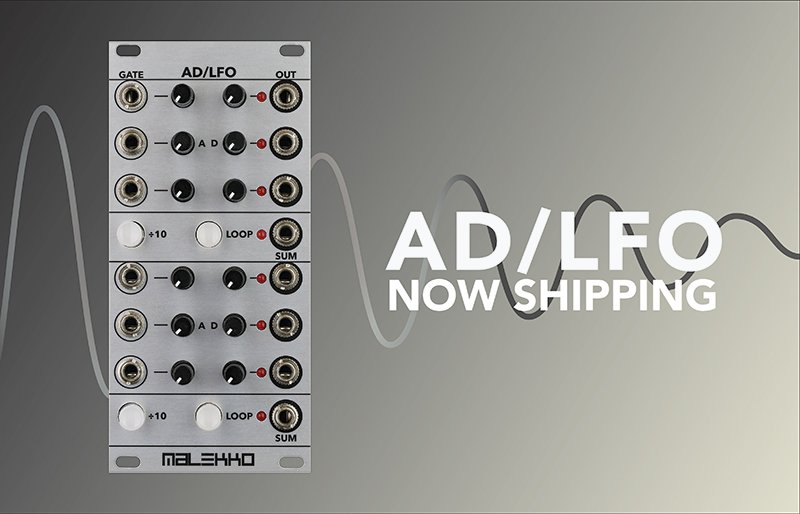 MATRIXSYNTH: Malekko AD/LFO Now Shipping