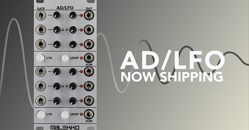 MATRIXSYNTH: Malekko AD/LFO Now Shipping