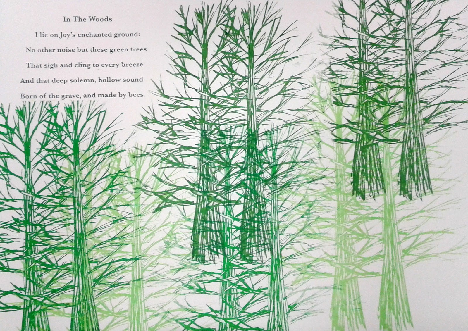 Helen J Taylor: Screen Printed Text Experiments