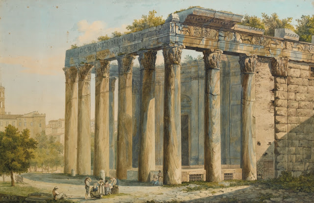 Art Blog: 06 Paintings, Streets of Rome, 18th & 19th Century, by the ...
