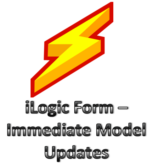 Inventor 2015 - iLogic Form – Immediate Model Updates – ARKANCE UK ...