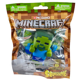 Minecraft Zombie SquishMe Series 1 Figure | Minecraft Merch