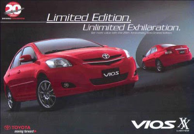 History of Toyota Vios