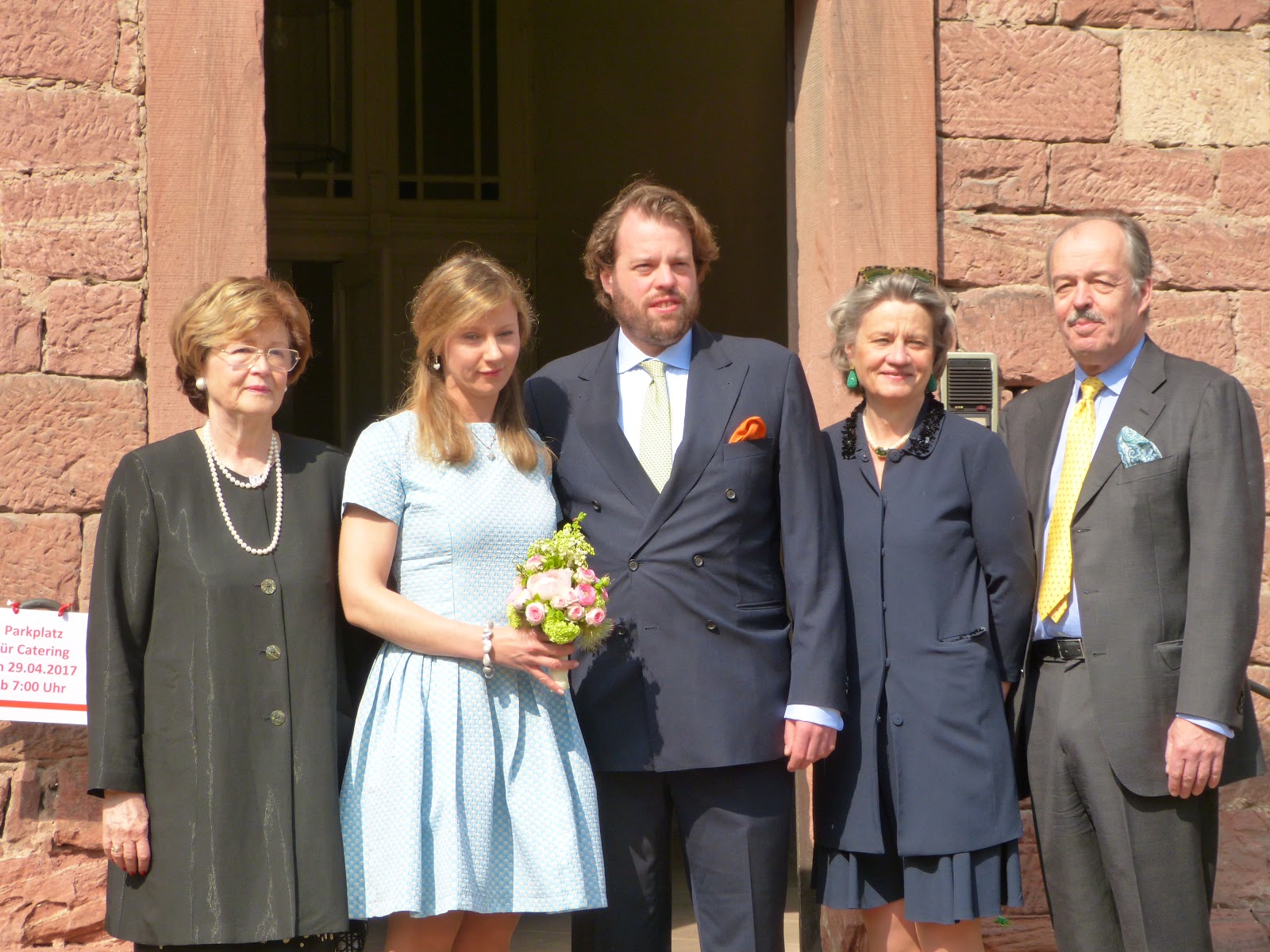 Royal Musings: The civil marriage of Hereditary Prince Ferdinand of ...