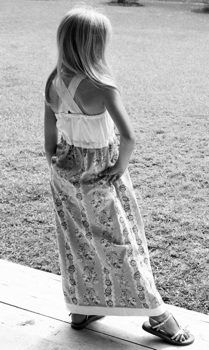 Seamingly Smitten: Tween Maxi Dress sewing pattern NEW RELEASE!!
