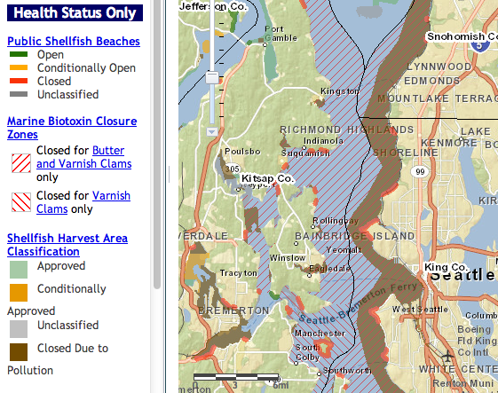 Shoreline Area News: Dept of Health says shellfish-related illnesses ...
