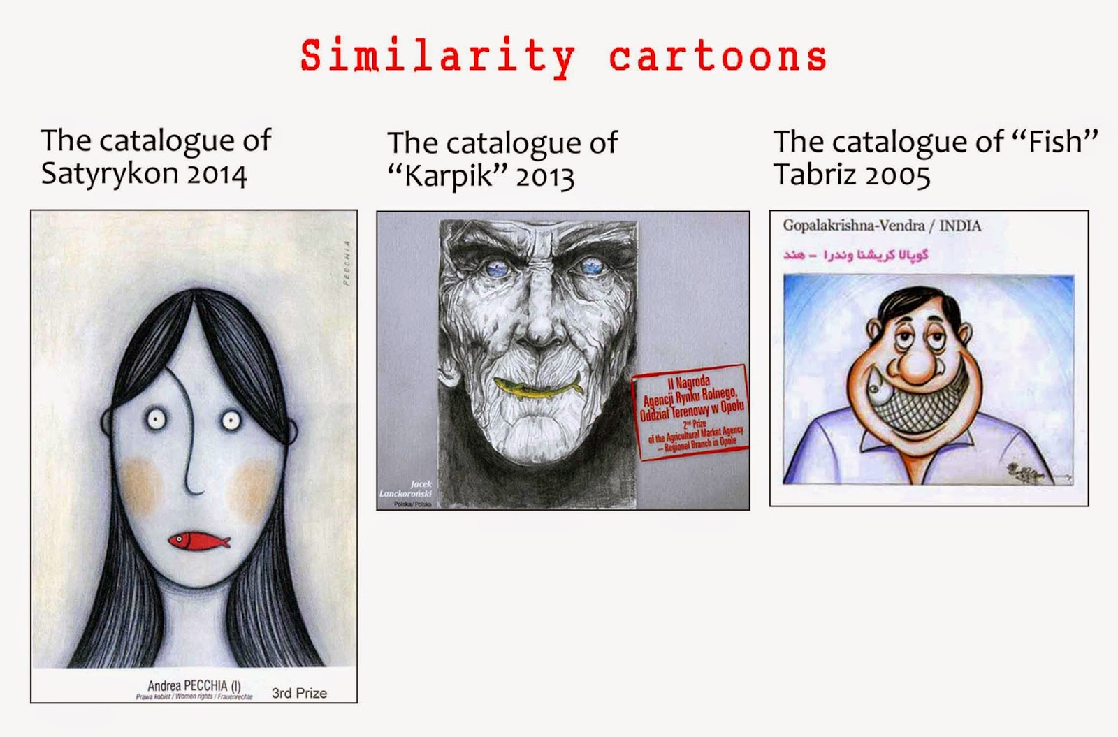 caricaturque: Similarities in new cartoons reported by Makhmud ...