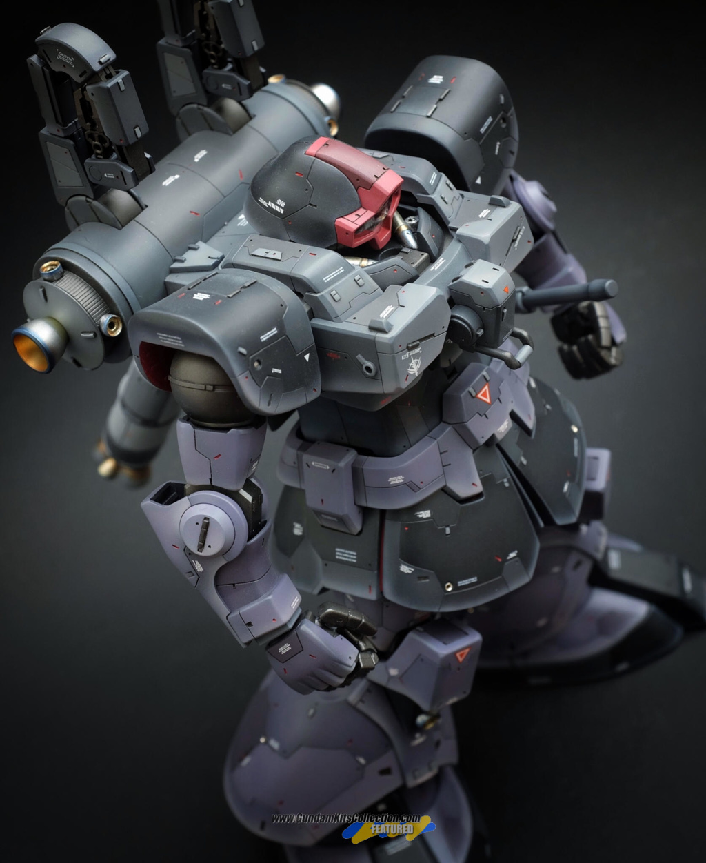 Custom Build: MG 1/100 Rick Dom Custom "Thunderbolt ver."