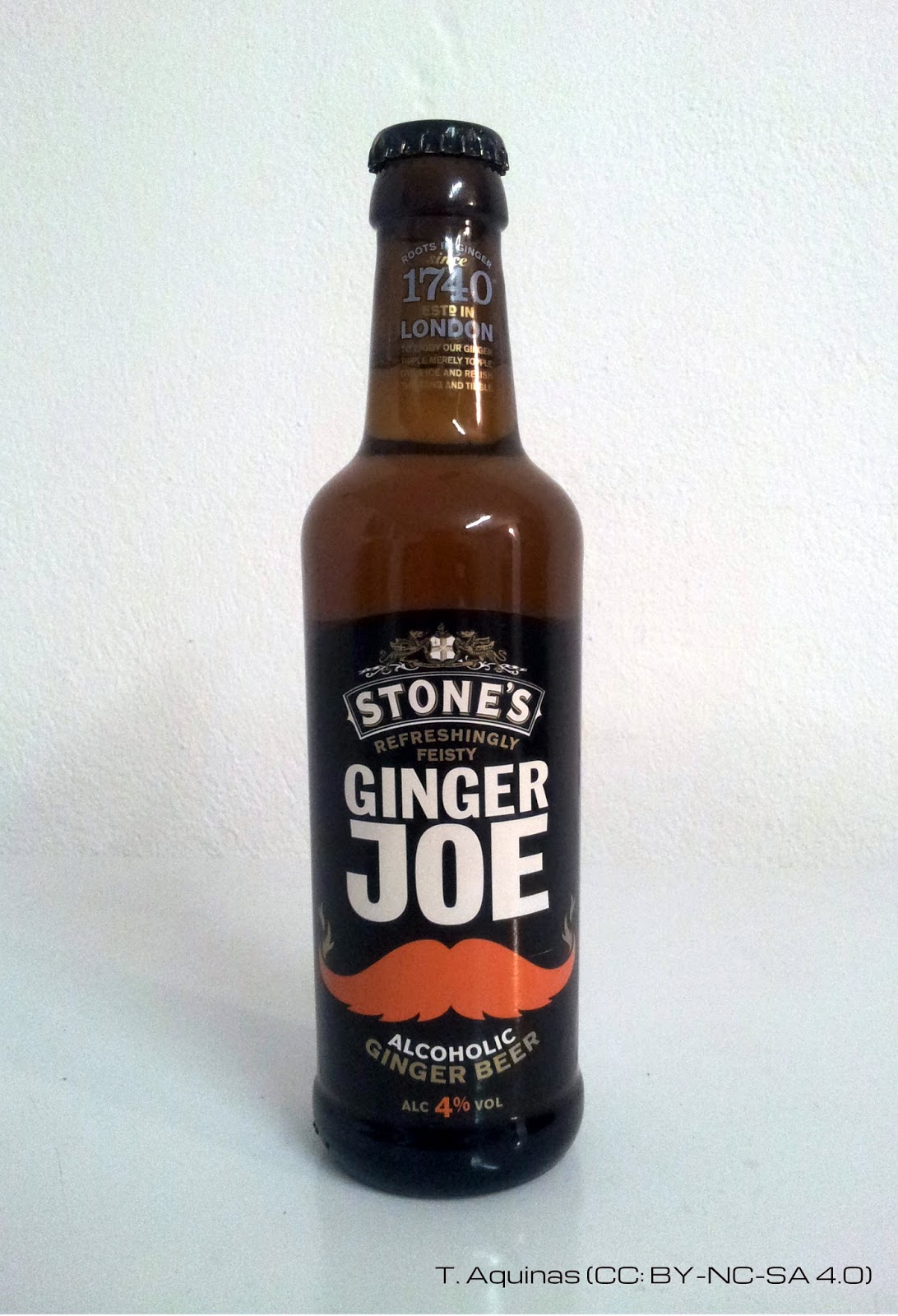blog blong dring: Stone's Ginger Joe Alcoholic Ginger Beer (4,0% Vol.)