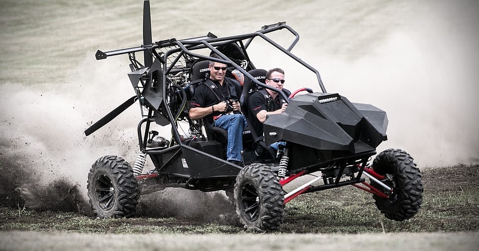 NEWS: This flying car is awesomely low-tech | The Test Pit