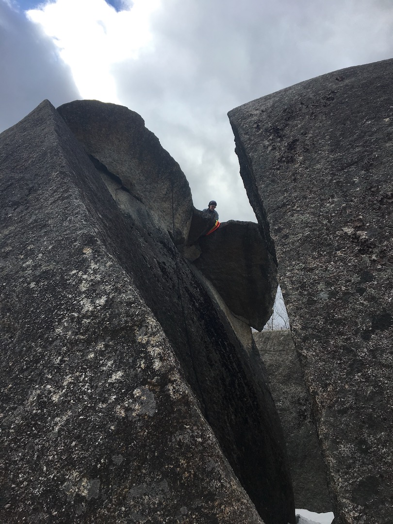 Franklin Search & Rescue: Daggett Rock Rope Rescue Training 4-13-2017