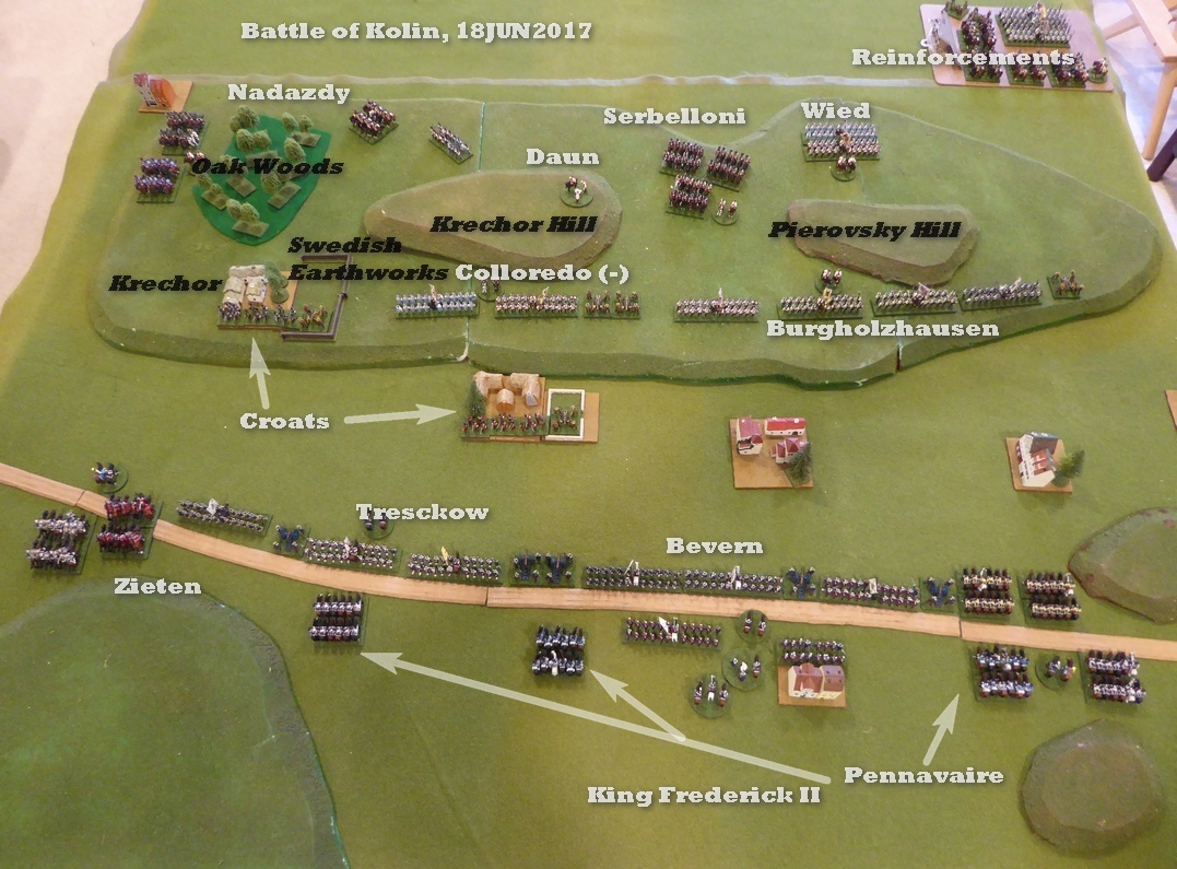 Palouse Wargaming Journal: Battle of Kolin, 260th Anniversary Edition ...