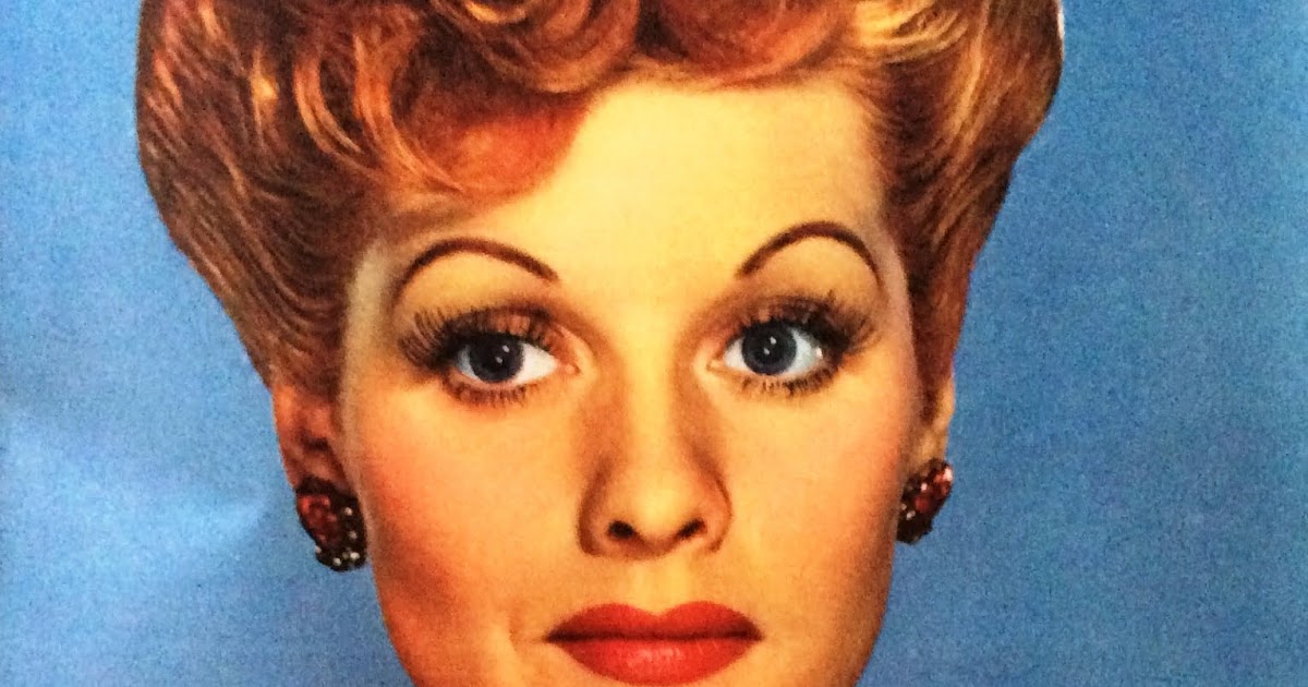 Another Old Movie Blog: Lucille Ball - Color Portrait