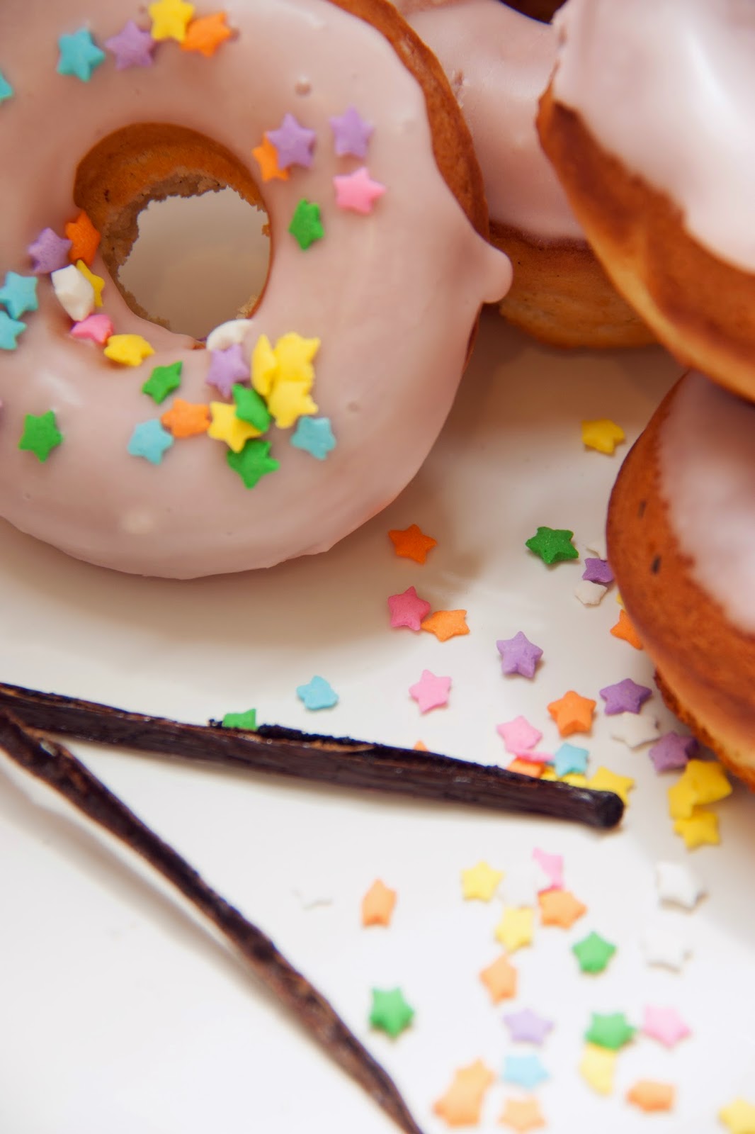 Sieving the Dream: Baked Vanilla Bean Doughnuts