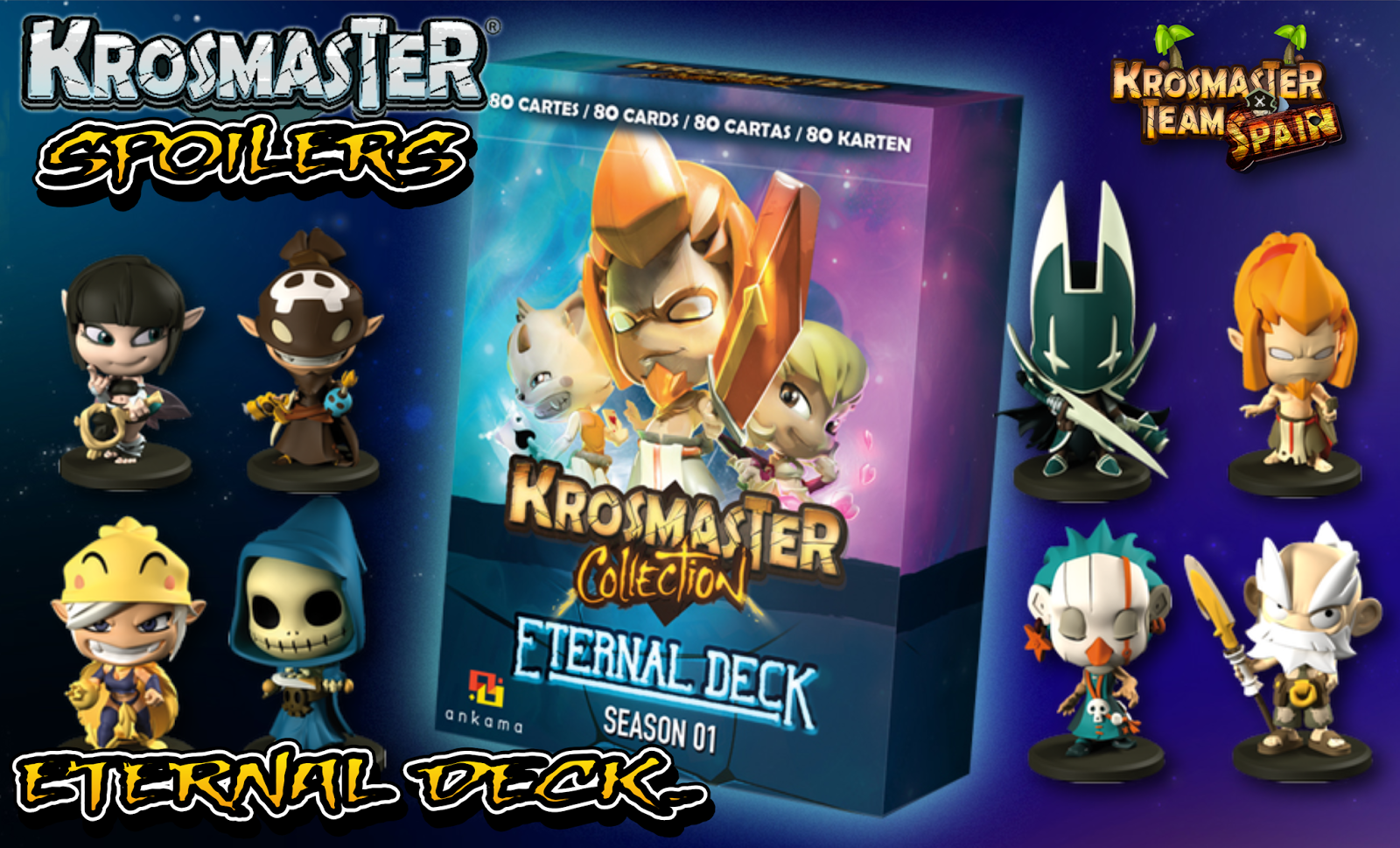 Krosmaster Team Spain. : Krosmaster Eternal Deck Spoiler - Parte 2. (ESP)