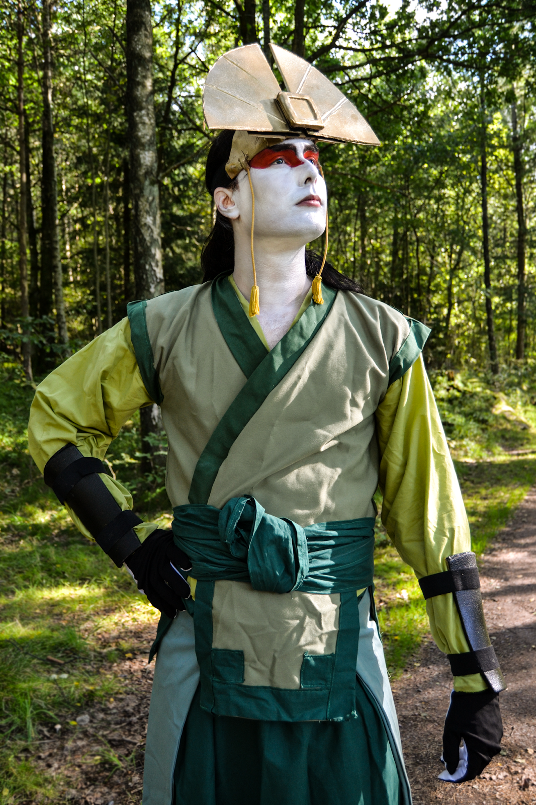 The Avatar of the Earth Kingdom - my Kyoshi cosplay - Stendhals Creativity