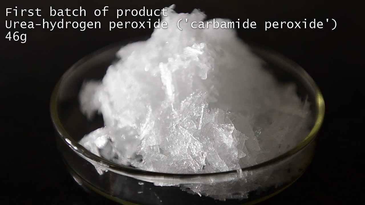 Hydrogen peroxide - urea