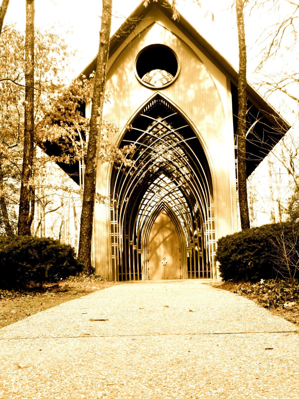 Traveling Aggie: Chapel in the Woods