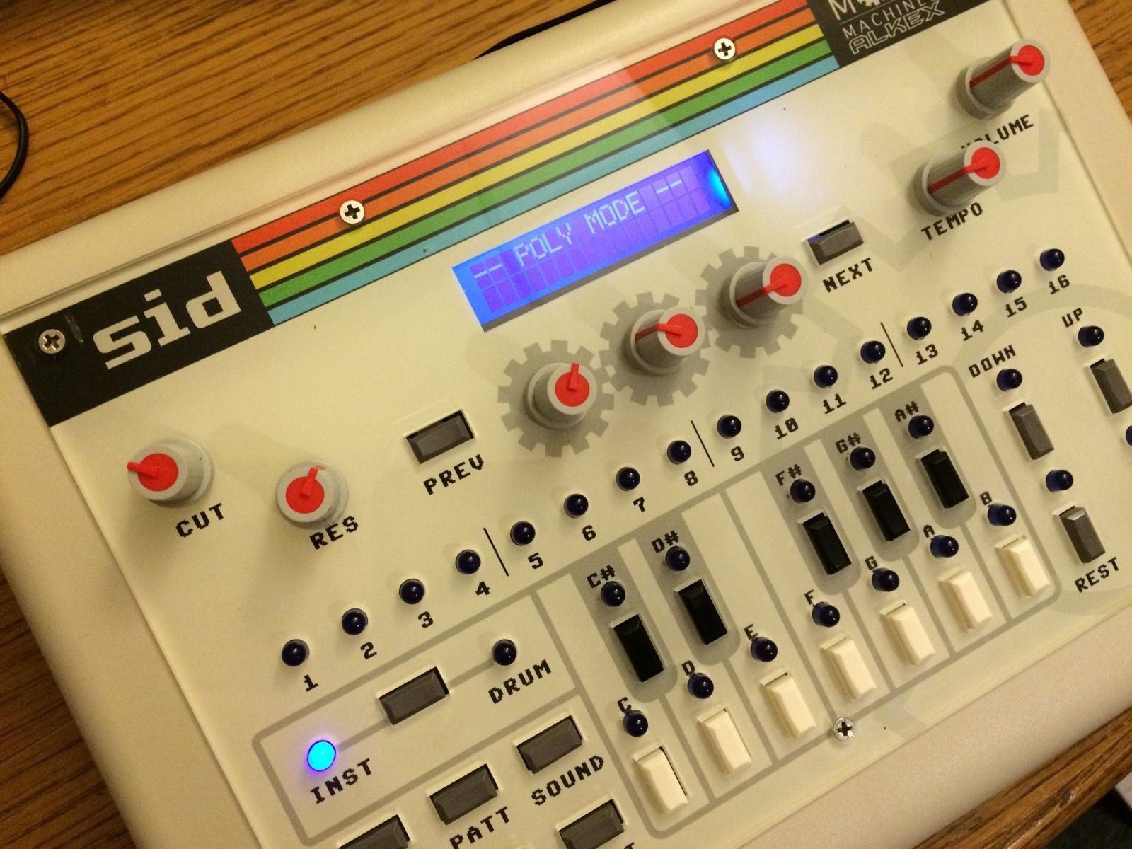 MATRIXSYNTH: Mode Machines Sid Synthesizer Sequencer Drum Machine with ...