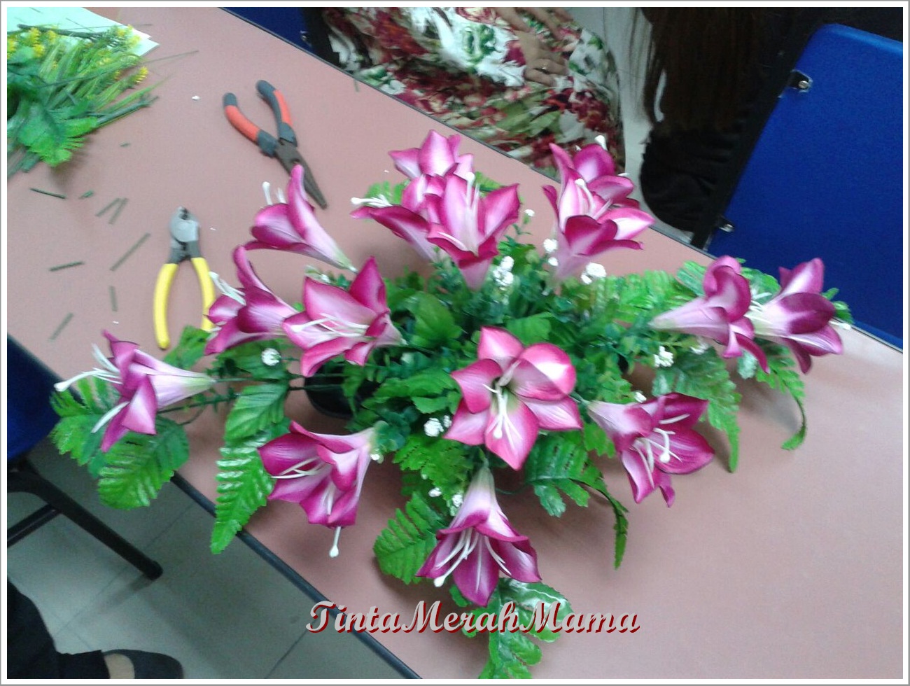 tintamerahmama: mengubah bunga yang simple