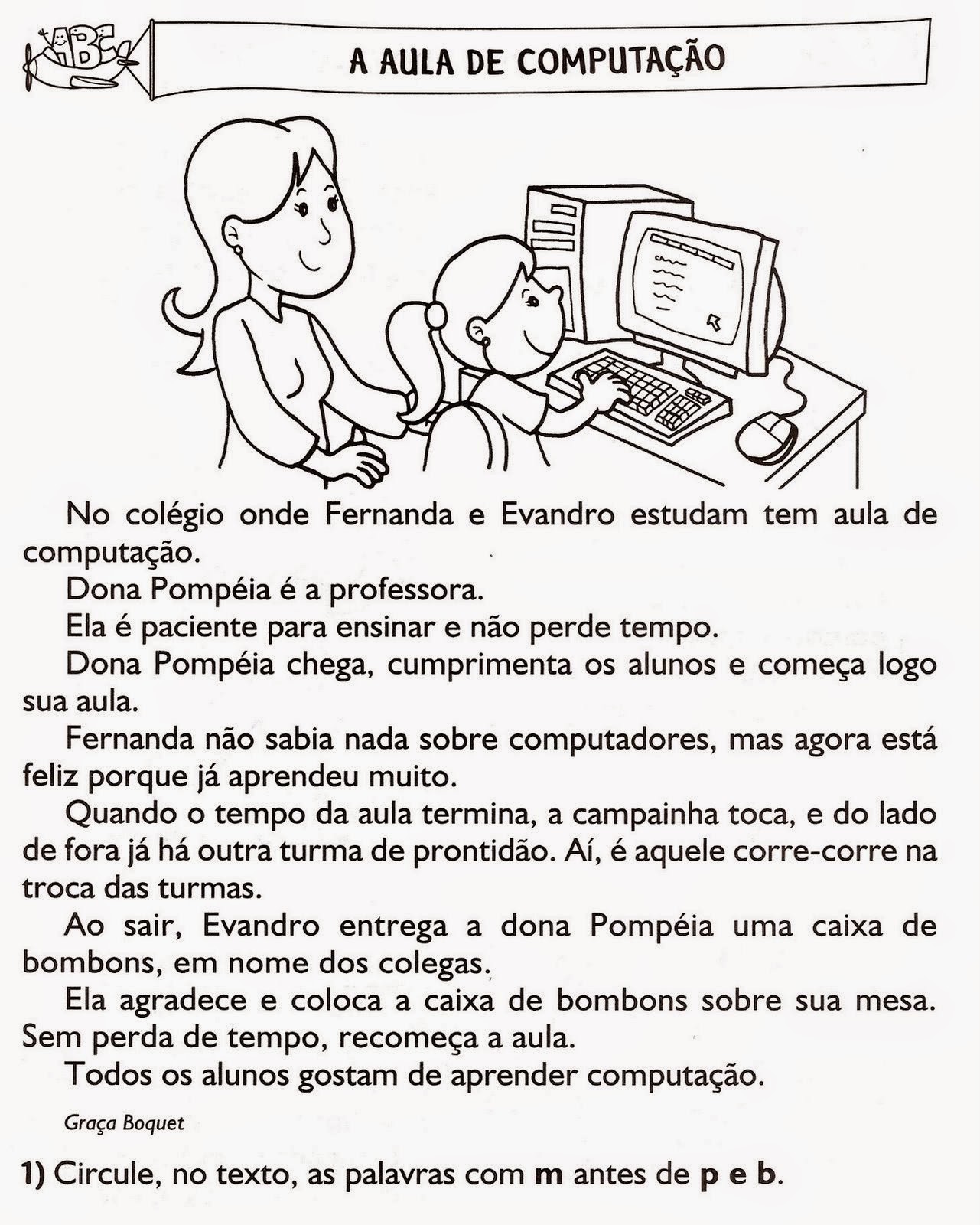 Escola Saber: Atividades de português 3 ano fundamental interpretação ...