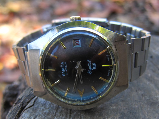jam & watch: Garuda Crystal - Green Dial (Sold)