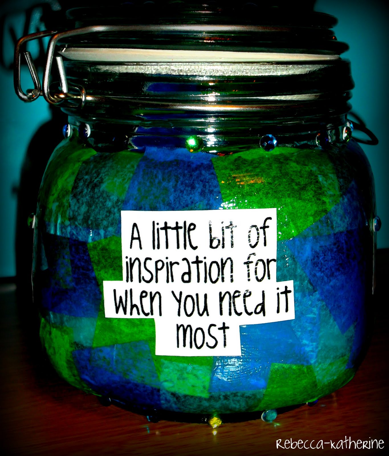 Coffee break: Inspiration [in a jar]