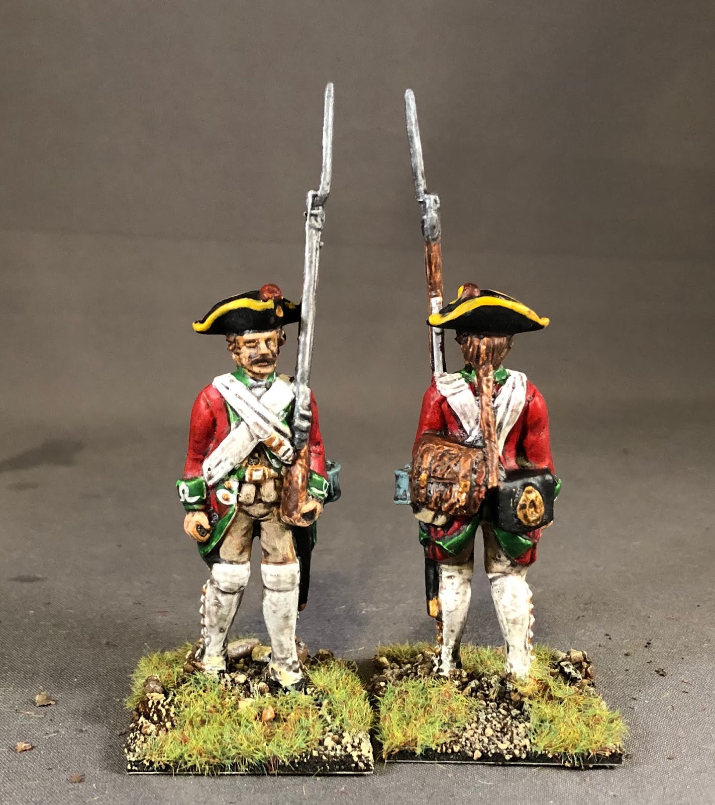 Bob's Miniature Wargaming Blog: 54mm AWI British Guards