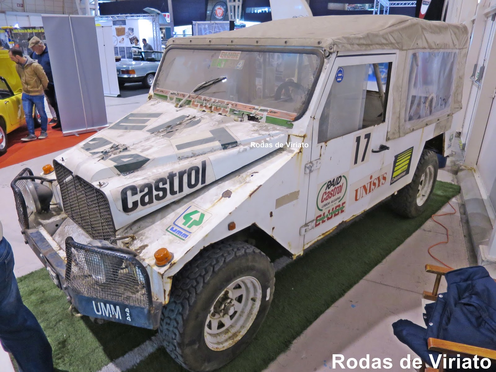 Jipe UMM Cournil 4x4 BM-00-93 / Salão Motorclássico 2019 (1/3)