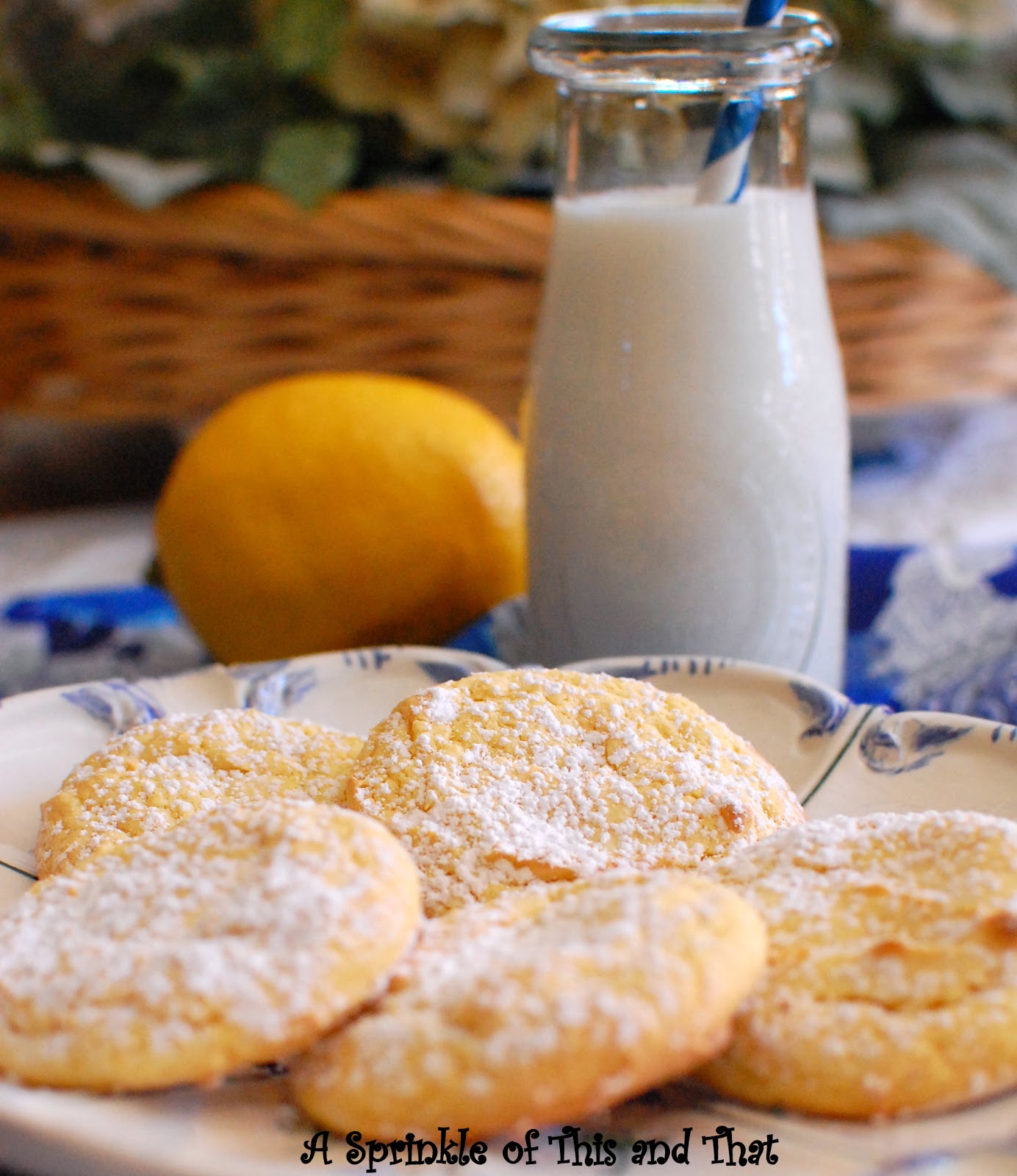 A Sprinkle of This and That: Lemon Chick Cookies