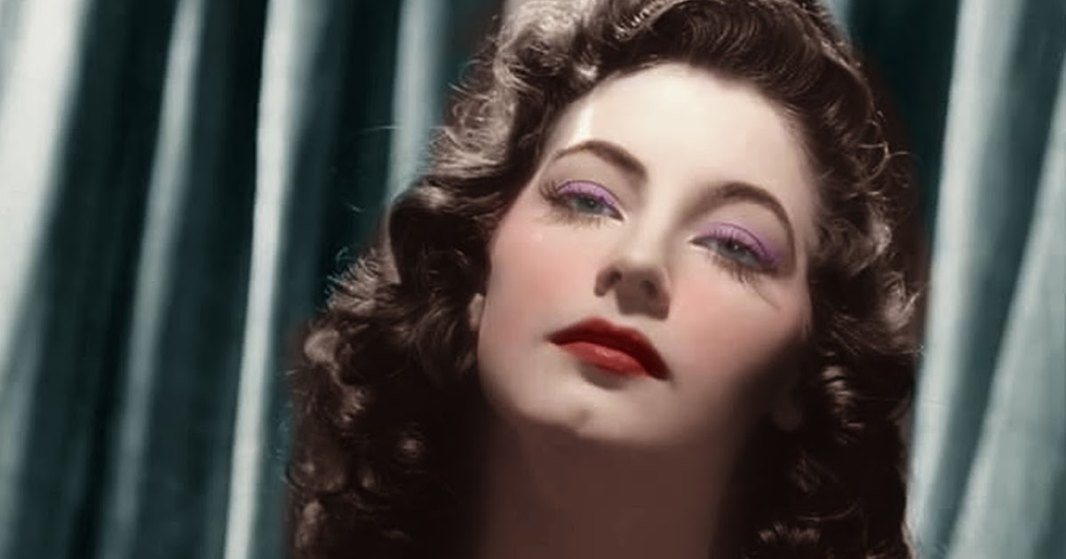 Colors for a Bygone Era: Young Ava Gardner