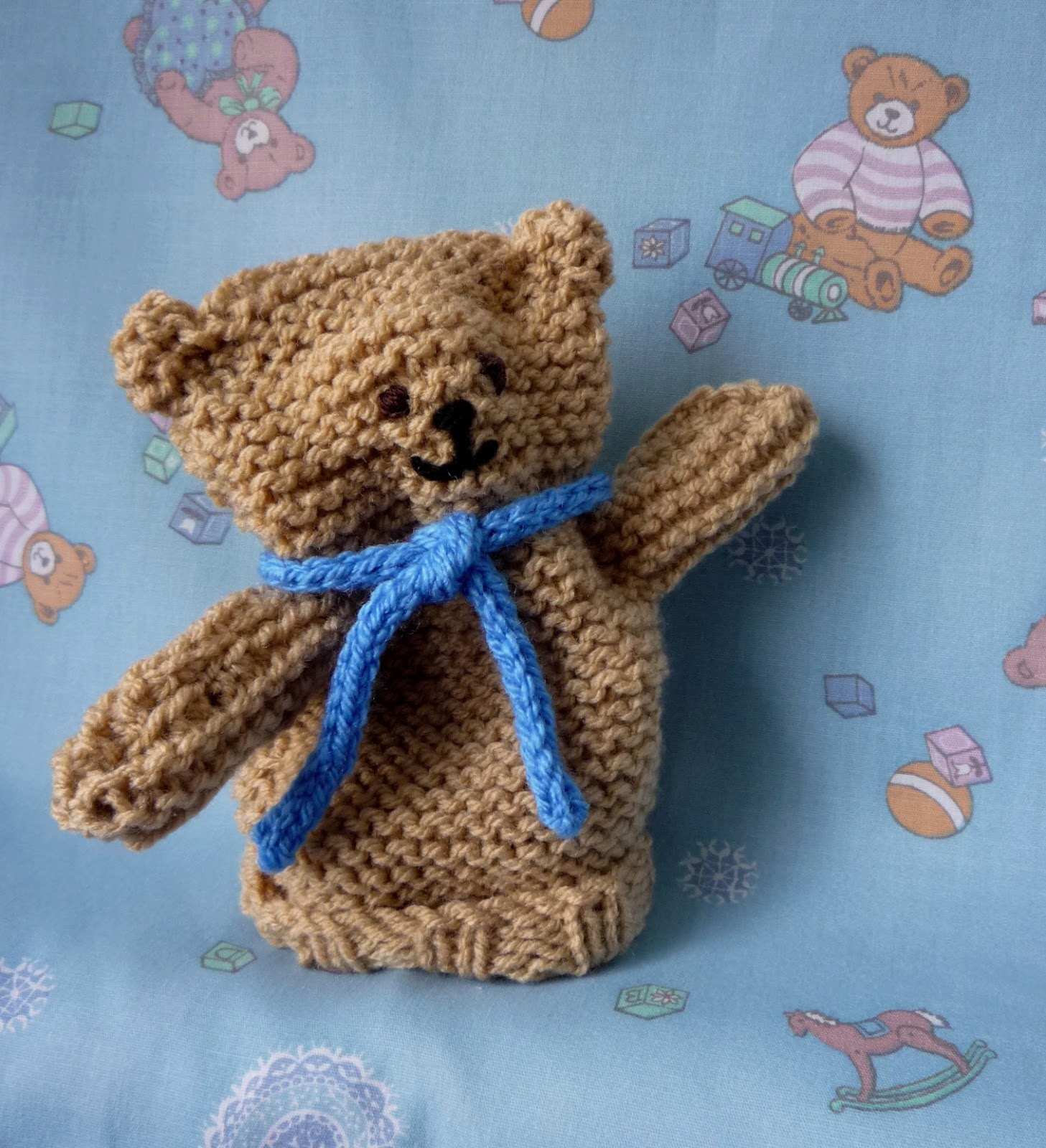 the Creations of Crazy Dazy: teddy bear puppet appeal