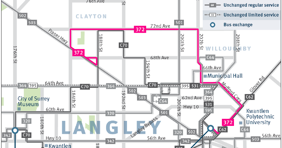 The South Fraser Blog: Yet more bus service coming to Clayton Heights ...