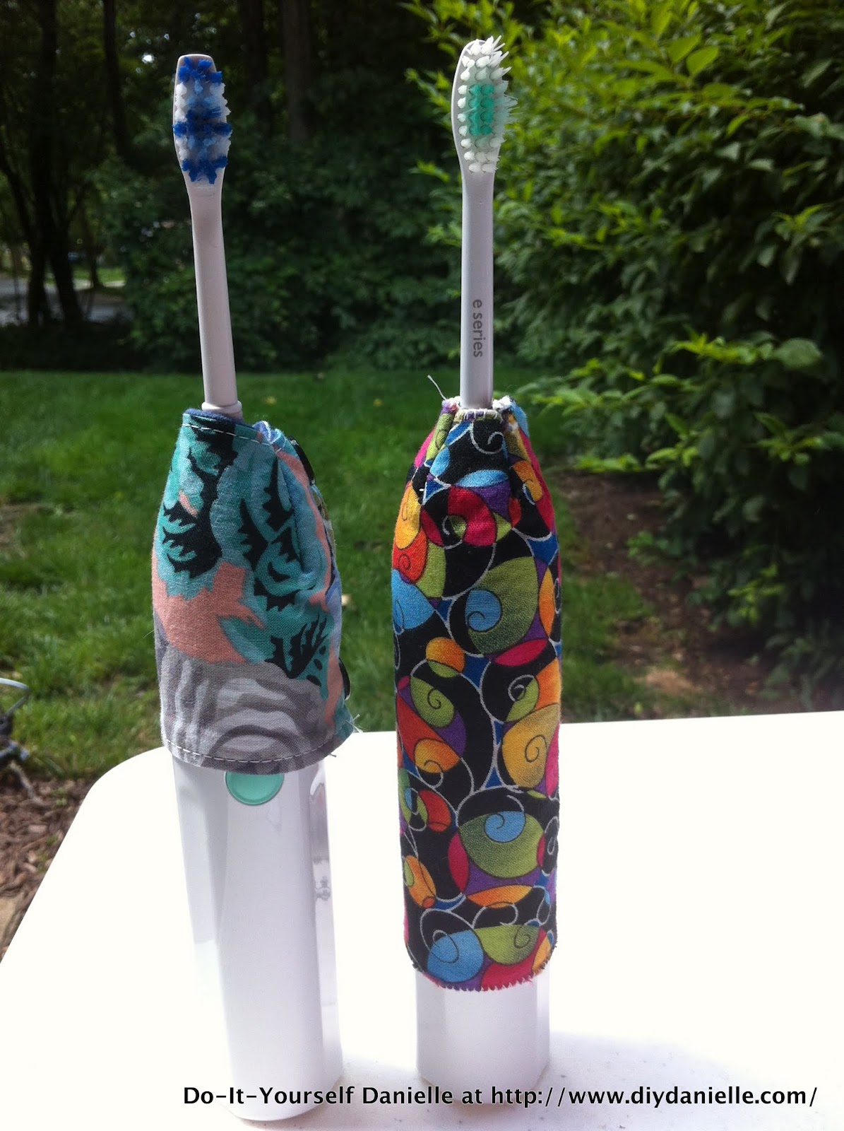 DIY Electric Toothbrush Cover, Part II - DIY Danielle®