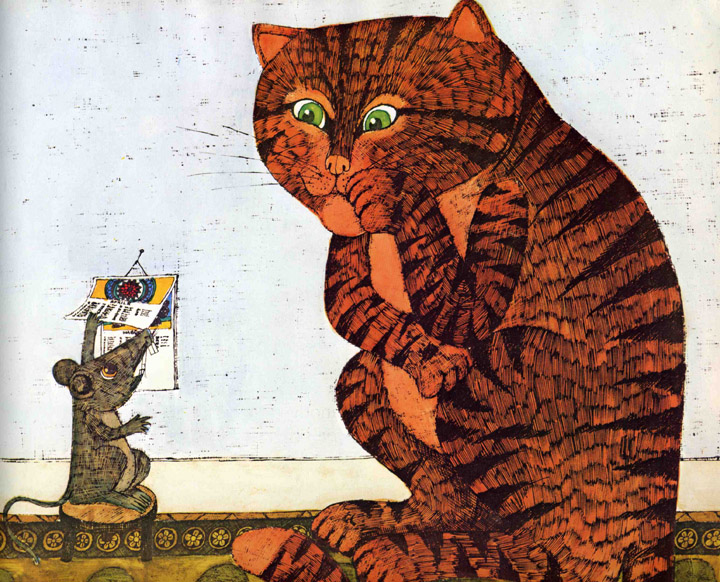 The Art of Children's Picture Books: The Cat and Mouse Who Shared a ...