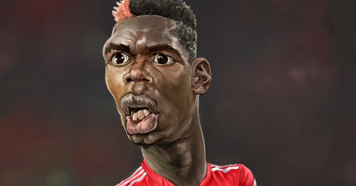 Regala caricaturas.: Paul Pogba
