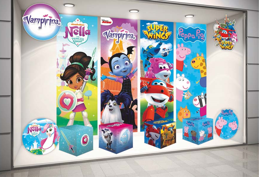 NickALive!: Toymaster Unveils Dedicated Preschool Friends Window Display