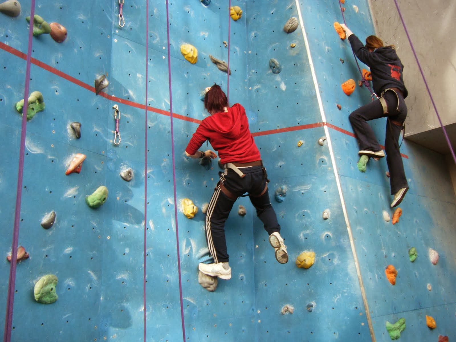 5th Port Valkyries: Trinity College Climbing Wall