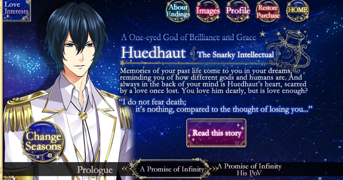 @KRAPSYK: Star Crossed Myth: Huedhaut Season 2: A Promise of Infinity