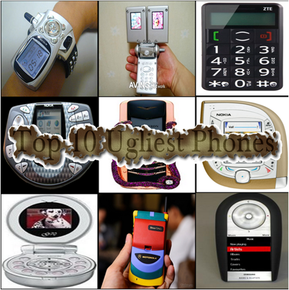 The Top 10 of Everything: Top 10 Ugliest Phones