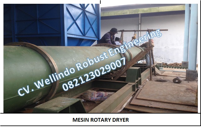 MESIN ROTARY DRYER | TOKO MESIN MURAH