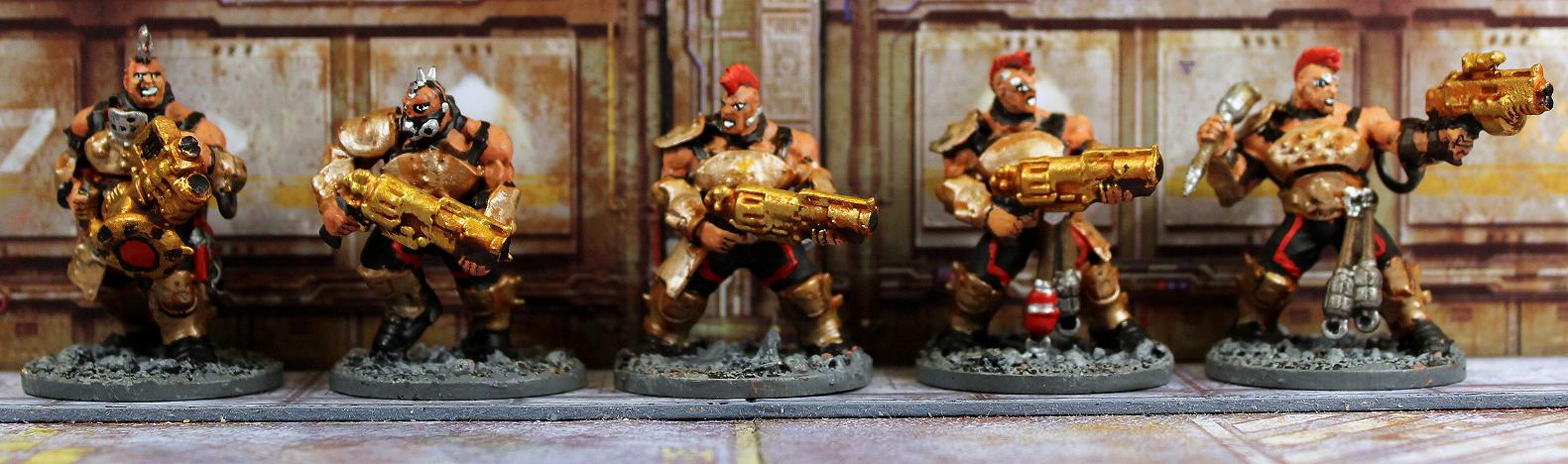 Vampifan's World of the Undead: Necromunda: House Goliath Gangers 01